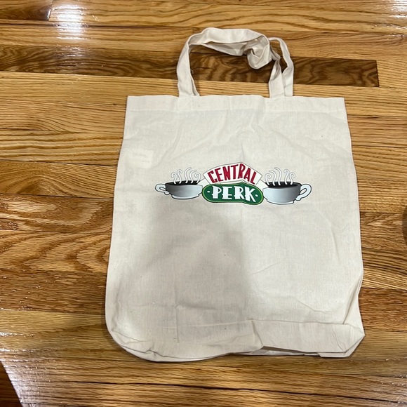 FRIENDS | Bags | Central Perk Friends Beige Tote Bag | Poshmark